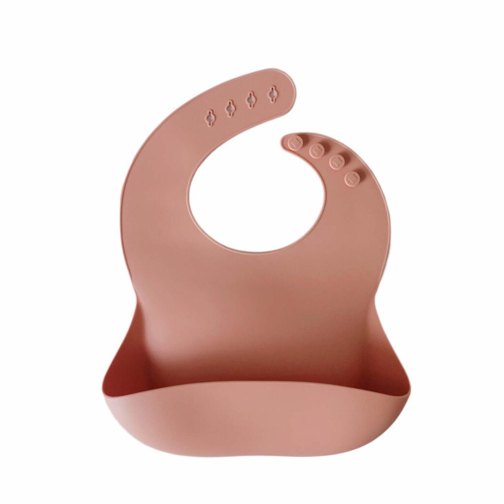 The Future Artist Silicone Bib Coral – The Milk Minimalist